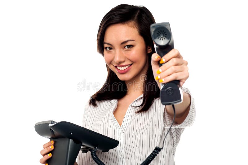 Clients call for you boss! stock image. Image of ambitious - 31655751