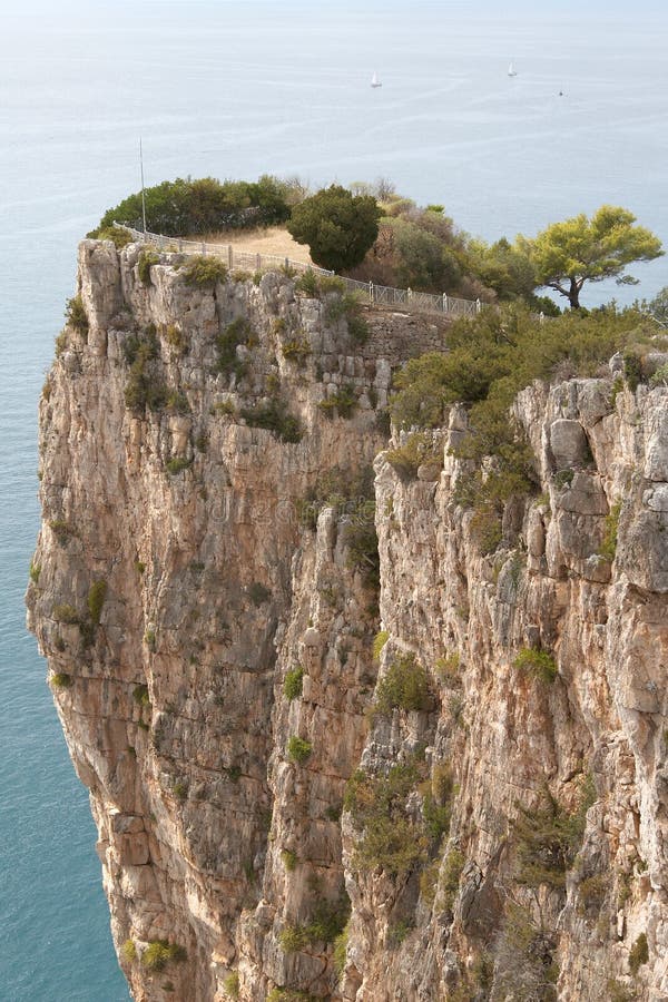 Cliff stock photo. Image of mountain, viewing, nature - 8000156