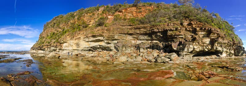 Cliff face stock image. Image of beach, ecology, wave - 15419647