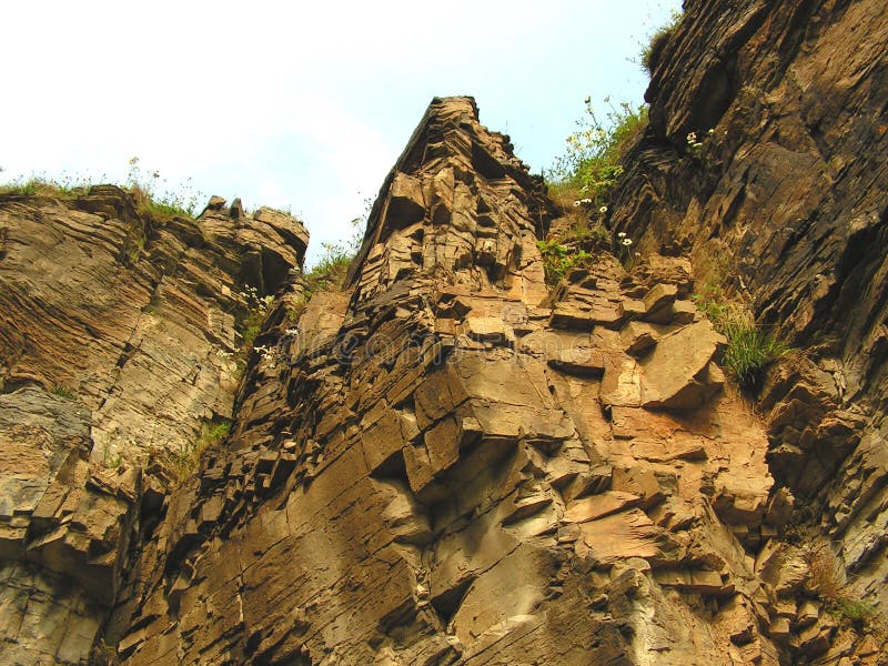 Cliff Face stock image. Image of bluff, natural, sandstone - 991867