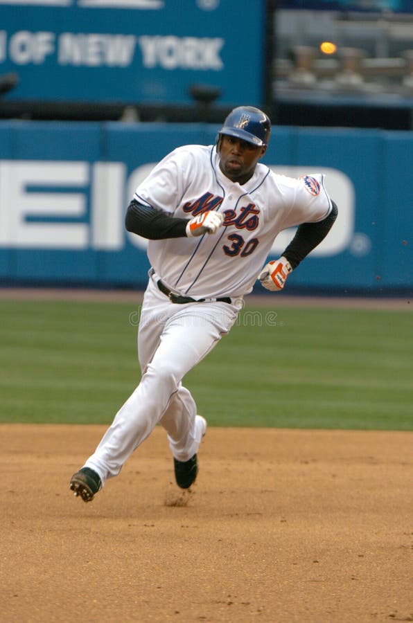 Cliff Floyd, New York Mets editorial stock photo. Image of baseball ...