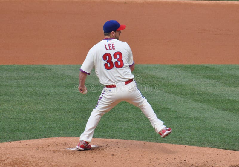 Cliff Lee editorial image. Image of cliff, sports, pitching - 19934240