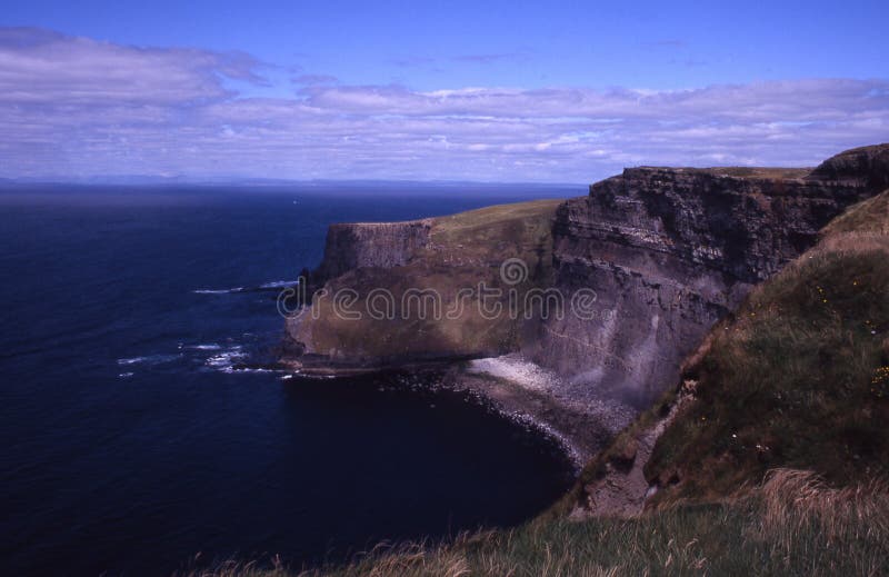 Cliff of moher stock photo. Image of white, landscapes - 5416348