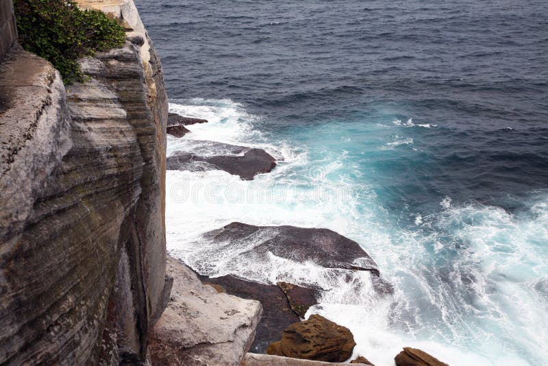 Cliff near the sea stock image. Image of daytime, daylight - 12797865