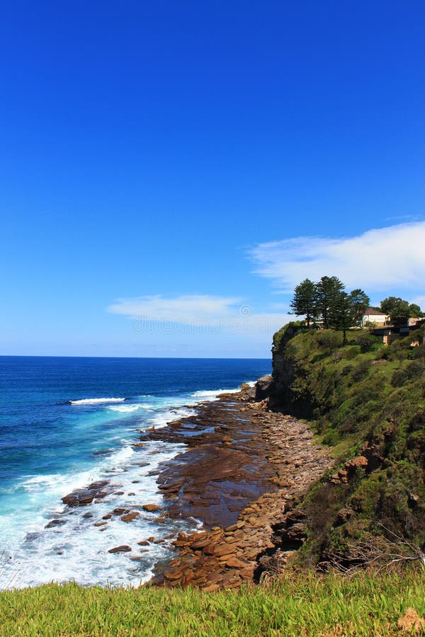 Cliff Ocean Beach Landscape Stock Photo - Image of cliff, rocks: 37591946