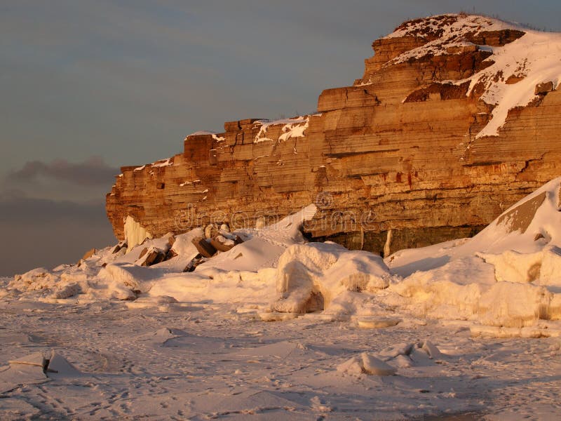 Pakri cliff in Estonia stock photo. Image of stone, grass - 4665866