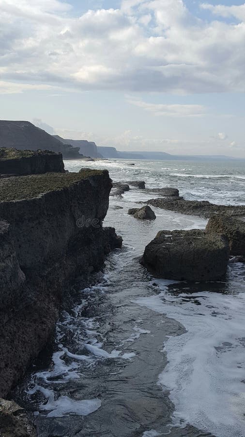 Cliff perspective stock image. Image of perspective, ocean - 69491697