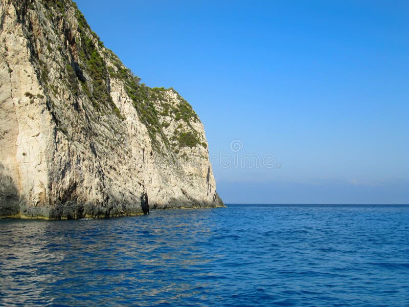 Cliff by the sea stock photo. Image of side, arch, tidal - 67783202