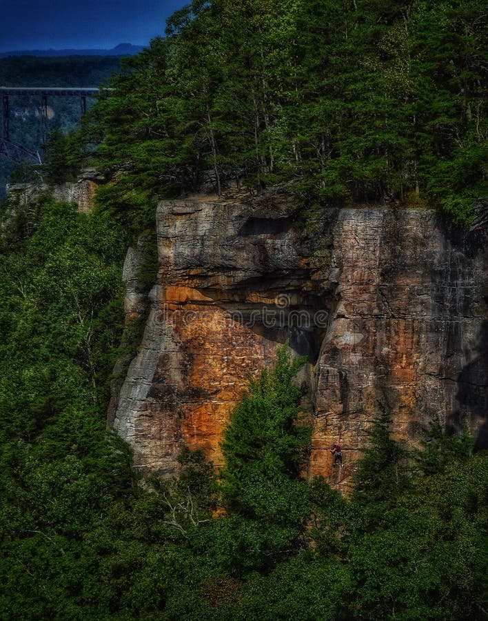 Cliff side stock image. Image of river, side, gorge - 135565137
