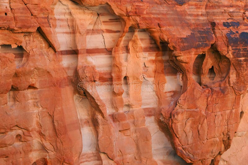 Cliff, Valley of Fire stock photo. Image of nevada, brown - 13721422
