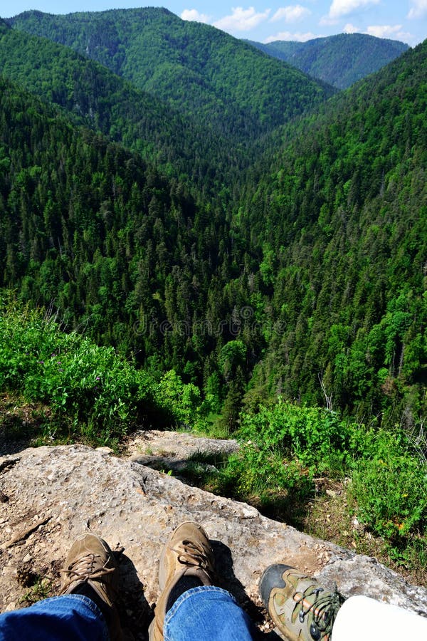 Cliff stock photo. Image of flora, europe, paradise, slovakia - 41118522