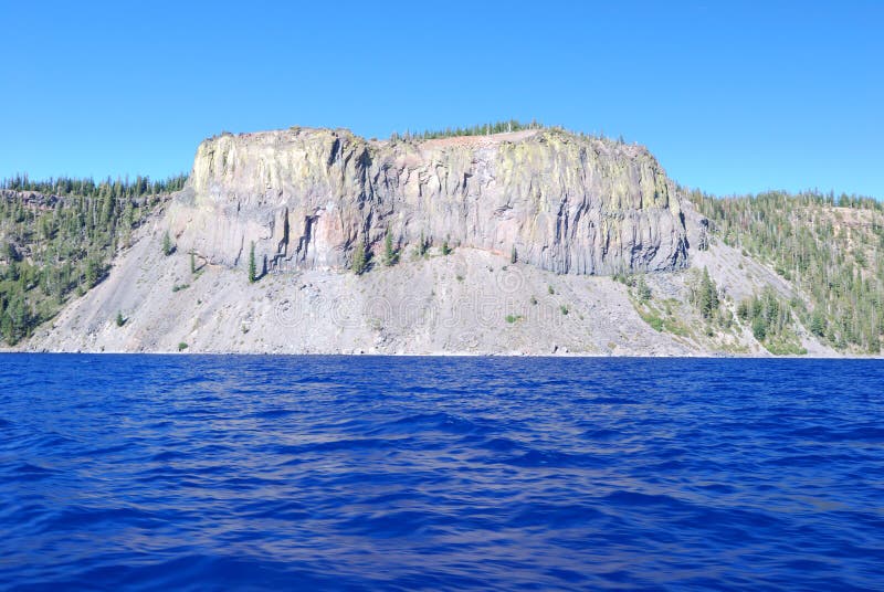 Cliff view from the lake stock photo. Image of ecosystem - 3137058