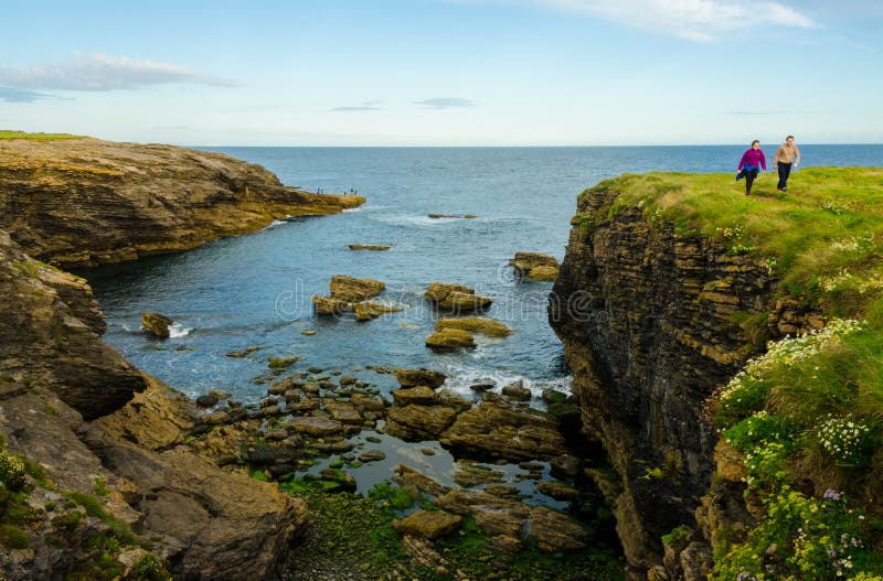 Cliff Walk stock photo. Image of countryside, scenic - 59251802
