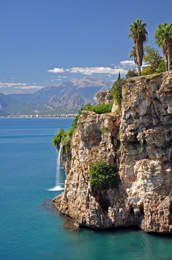 Cliff Waterfall Picture. Image: 23030288