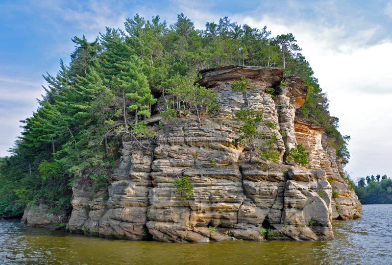 Wisconsin Dells stock image. Image of river, nature, sandstone - 8181835