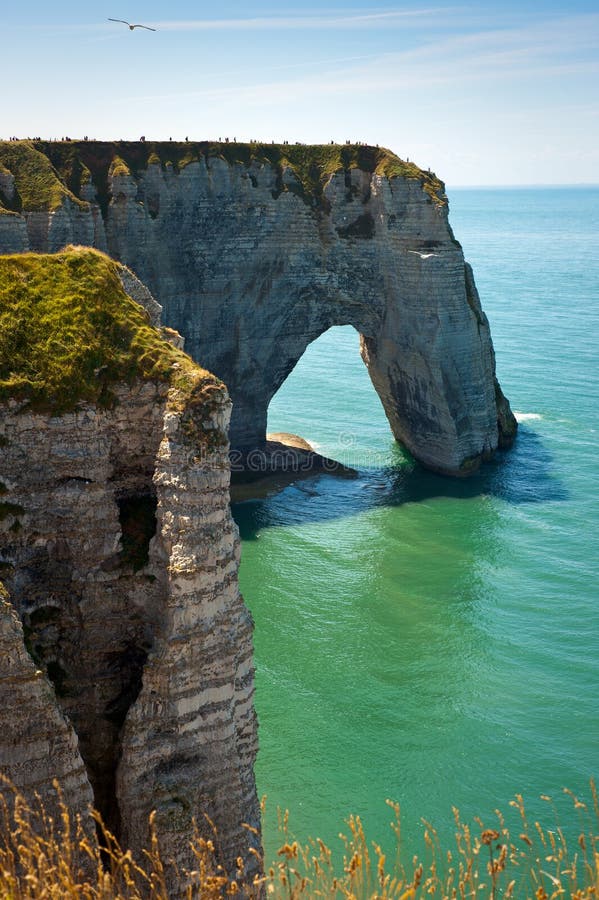 Cliffs on a Beach stock photo. Image of mountain, scene - 12947780