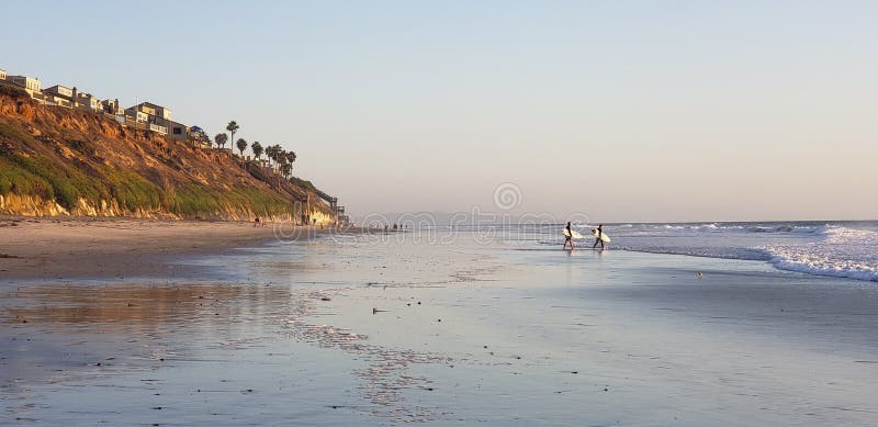 California coast stock image. Image of water, encinitas - 162888863