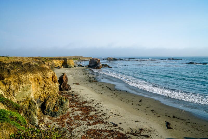 Cliffs and Beaches stock image. Image of beaches, california - 98112267