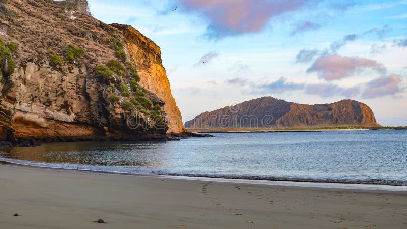 Cliffs and Beaches at Pitt Point, San Cristobal, Galapagos Islands ...
