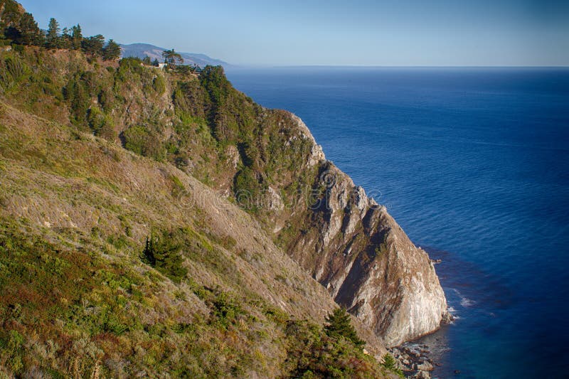 Cliffs of Big Sur stock photo. Image of monterey, rock - 31960304