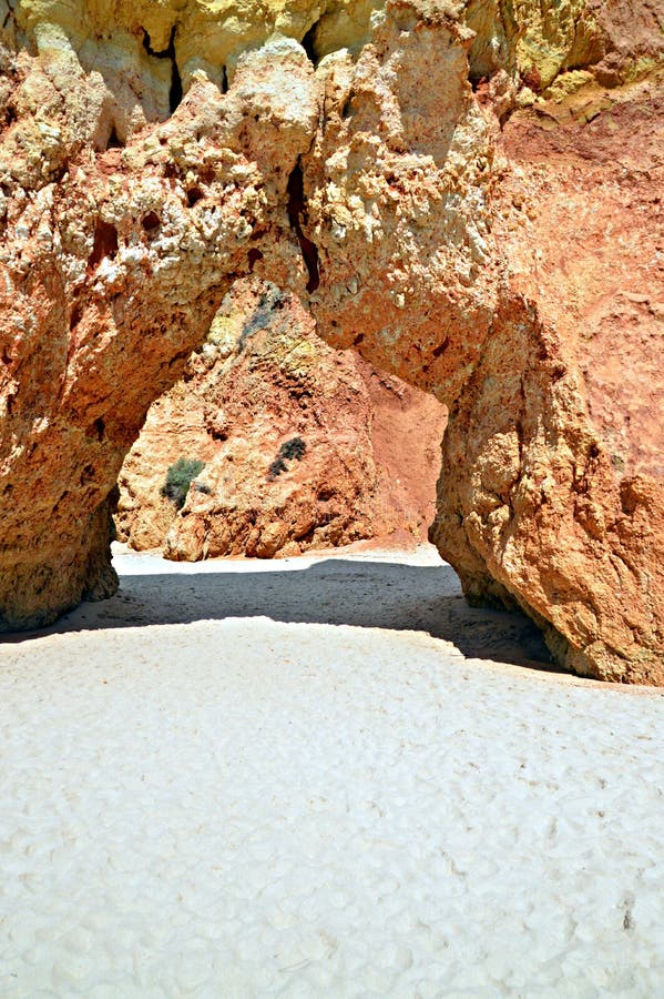 Cliffs and caves stock image. Image of sandy, caves, relax - 94878527