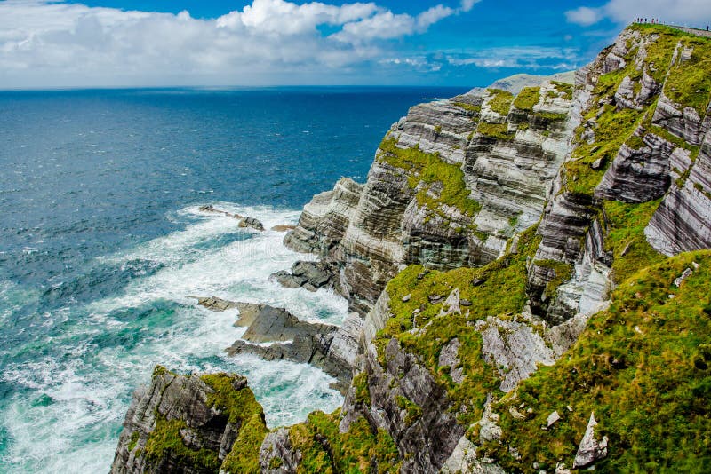 Cliffs at the Coast of Ireland Stock Photo - Image of beach, ireland ...