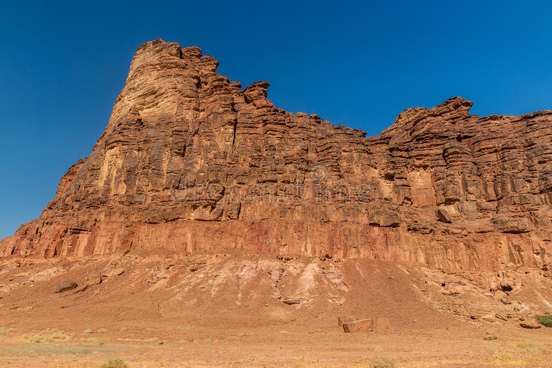 Cliffs at Dadan Site in Al Ula, Saudi Arab Stock Image - Image of ...