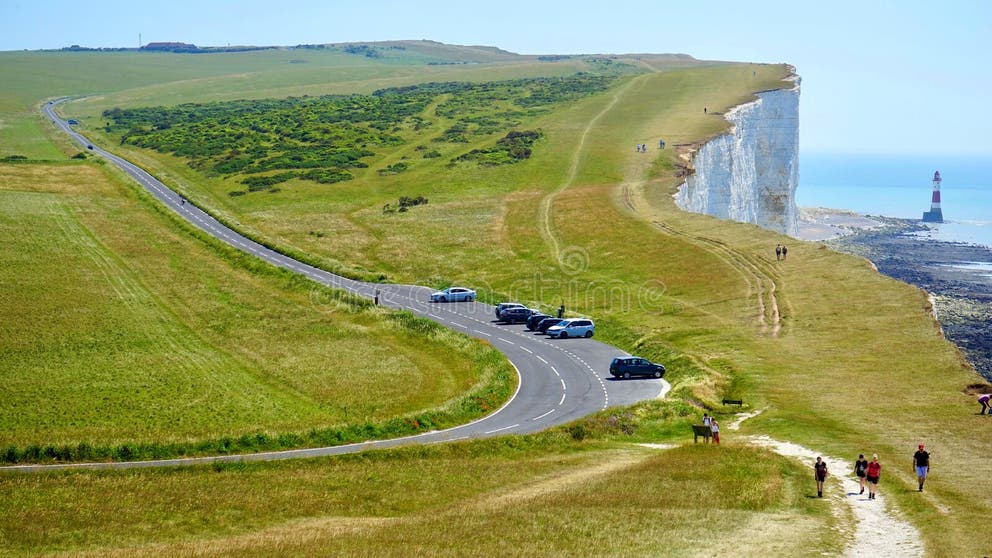 Cliffs of Dover stock photo. Image of kingdom, activity - 95164972