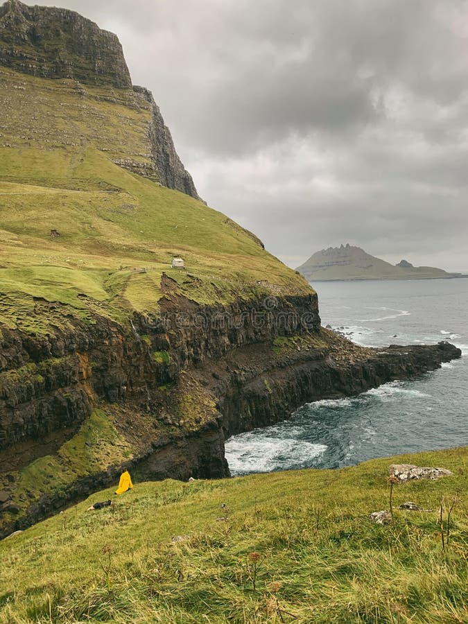 Cliffs of Faroe Islands. Faroe Islands Landscape Stock Photo - Image of ...