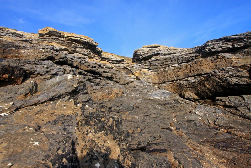 Cliffs stock image. Image of coast, torbay, line, torquay - 34656271