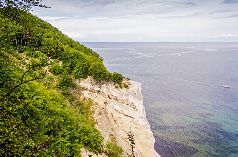 Mons Klint, Island of Mon / Denmark Stock Image - Image of rock ...