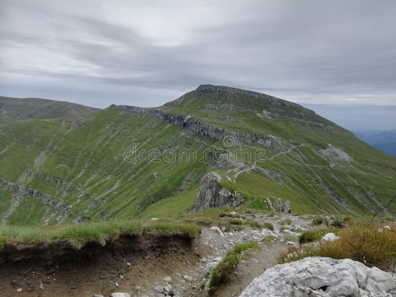 Cliffs and Forest during Summer Stock Image - Image of ridge, plateau ...