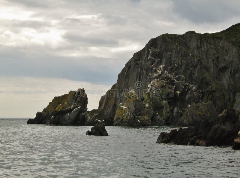 Cliffs of the Howth Peninsula. Stock Image - Image of cliffs, howth ...