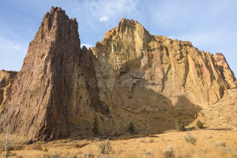Cliffs of a Huge Canyon with a River, Usa, Beautiful Nature Stock Image ...