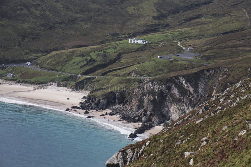 Cliffs on Irish Coast, County Mayo Stock Image - Image of location ...