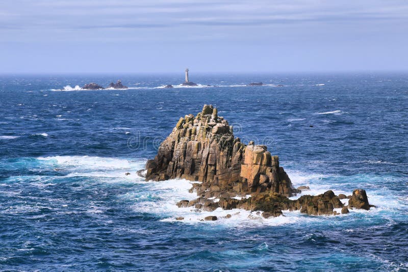 Lands End cliffs stock image. Image of england, kingdom - 96887307