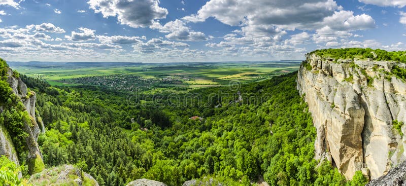 Cliffs of Madara in Bulgaria Stock Photo - Image of forest, bulgaria ...