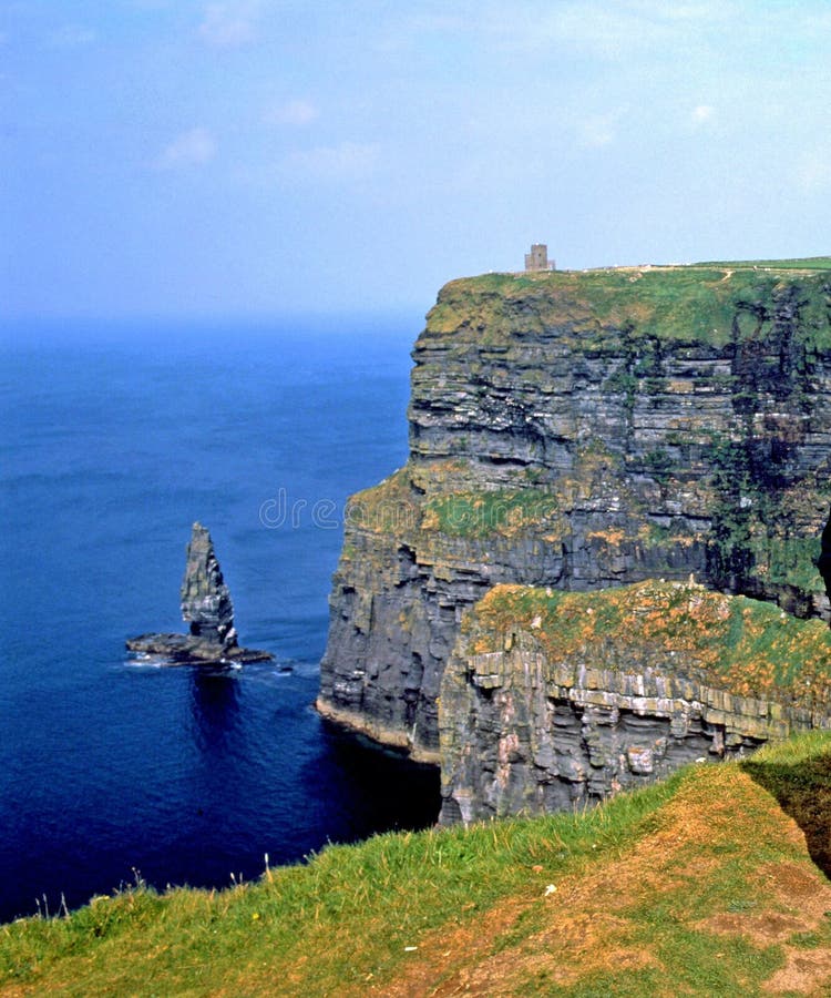 Walking Path on the Cliffs of Moher Editorial Photography - Image of ...