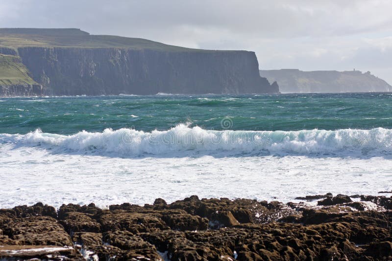 Cliffs of Moher, Ireland stock image. Image of cliffs - 76980159