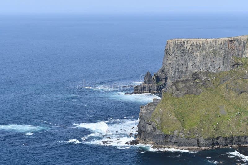 Waves at the Cliffs of Moher Stock Photo - Image of water, rock: 261699014