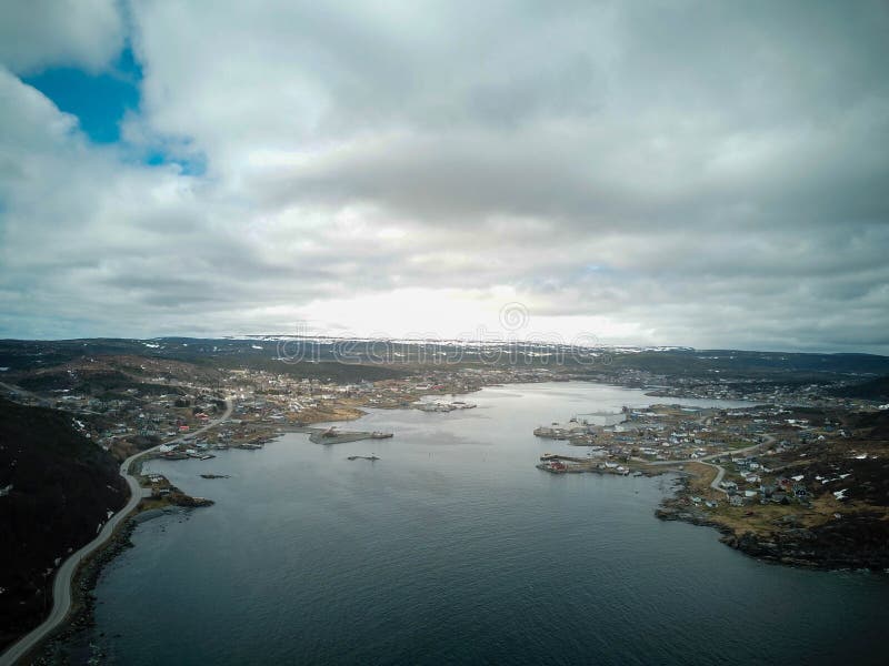 Cliffs of Northern Newfoundland, St Anthony Stock Photo - Image of ...