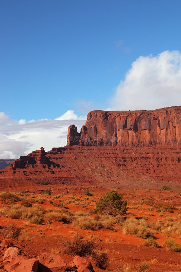 The Cliffs of Red Sandstone Stock Photo - Image of journey, american ...