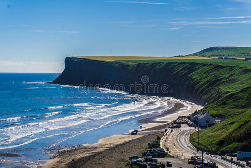 Saltburn by the Sea, North Yorkshire, England. Editorial Image - Image ...