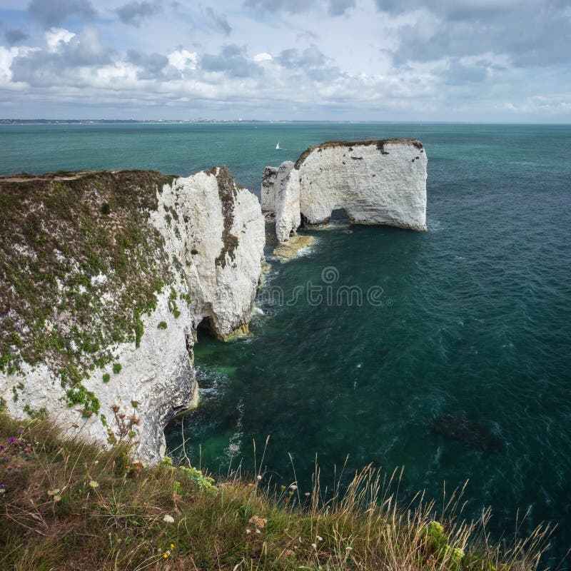Cliffs on the sea coast stock image. Image of england - 156944843