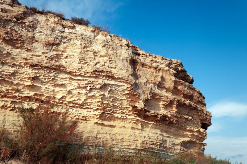 Cliffs by the sea stock image. Image of coast, nature - 272556751
