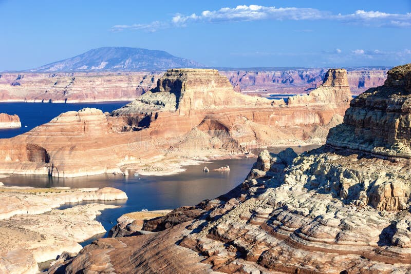 Lake Powell landscape stock photo. Image of park, navajo - 29710188