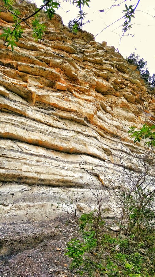 Cliffs of texas stock photo. Image of tree, formation - 178133802
