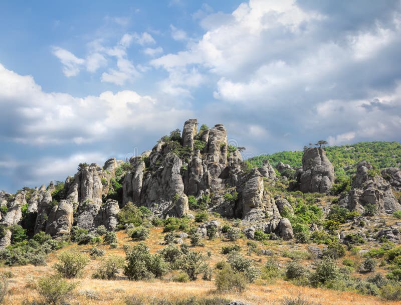 Desert and rock stock image. Image of cliff, exploration - 9294985