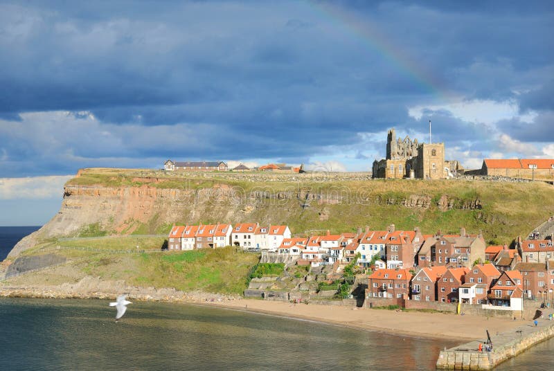 River Esk in Whitby, England Stock Image - Image of water, natural ...