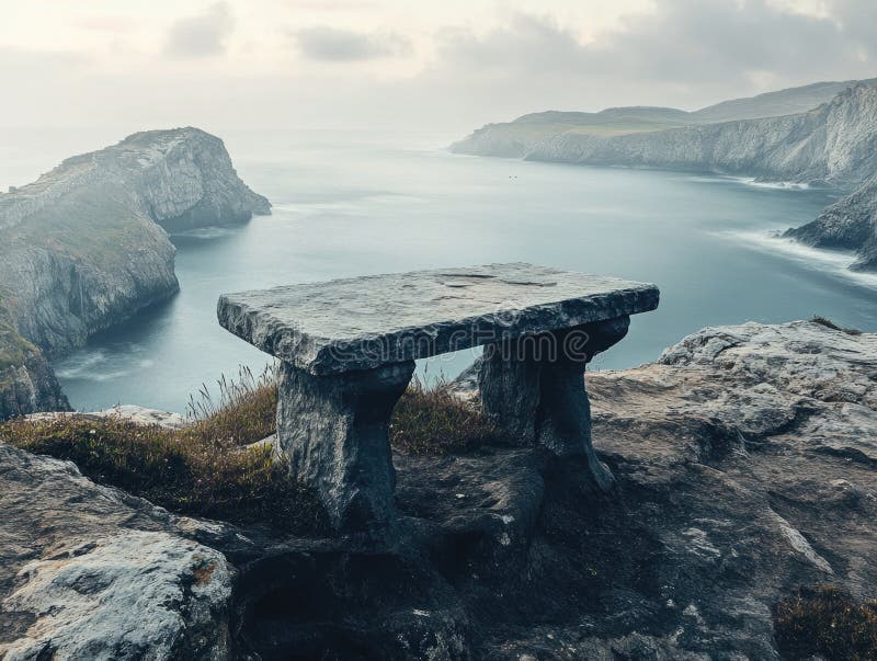 Cliffside Stone Bench Stock Photos - Free & Royalty-Free Stock Photos ...